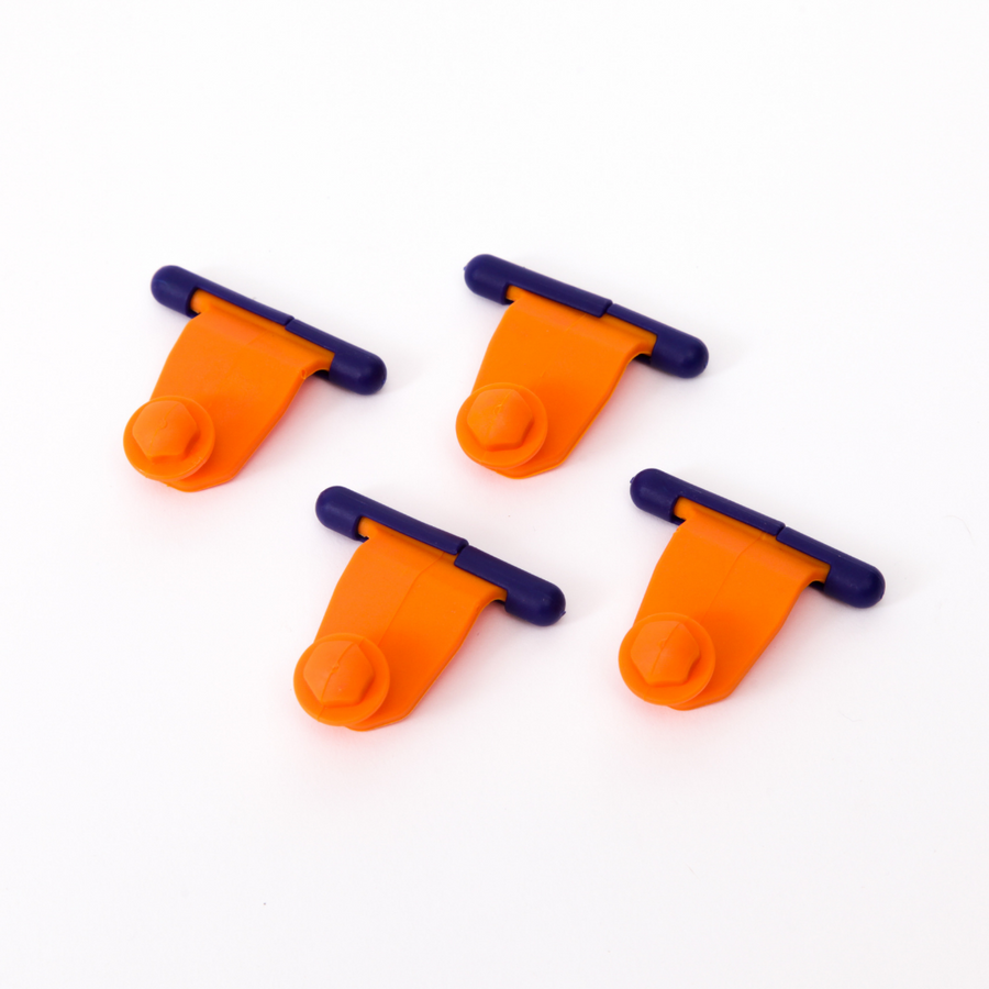 Croc-Adapter • Pack of 4 (PP17) • 5 mm & 8 mm awning sail track clip f ...